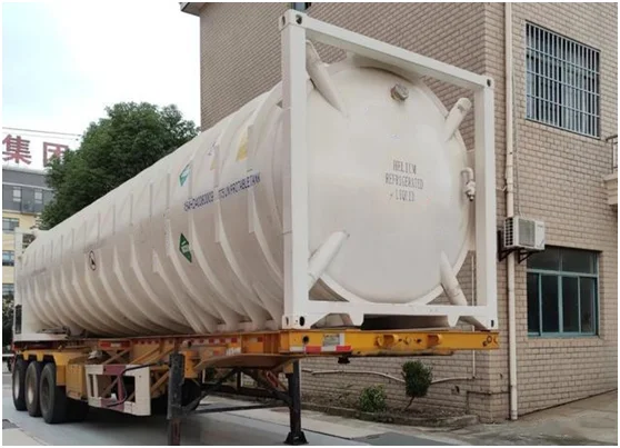 Un1963 T75 Asme 40ft Lng Iso Tank Container Stainless Steel Storage ...