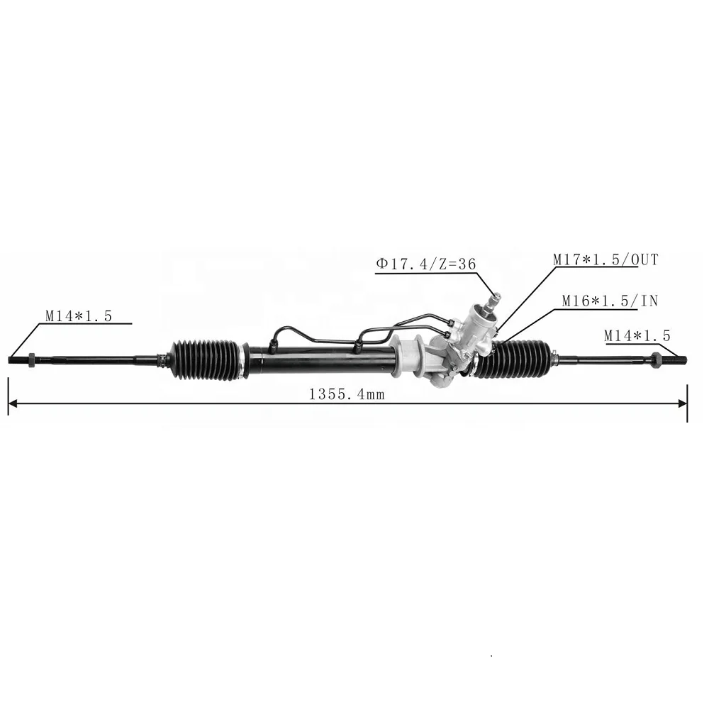 Steering Rack Manufactory Oem No.44250-02010 44250-12230 Steering Gears ...