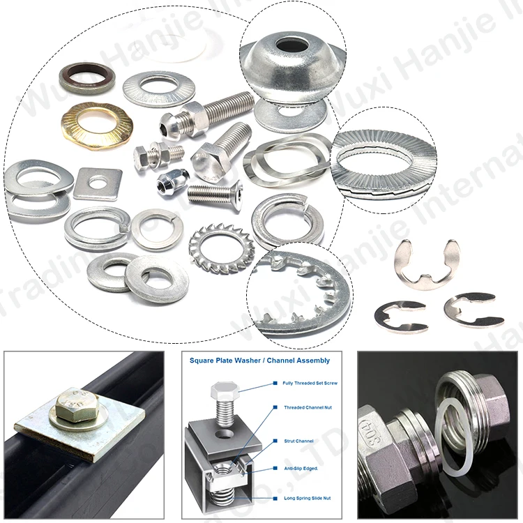 Din25201 M6 M8 M10 M12 M14 M16 M18 M20 M22 M24 M27 M30 A2 A4 Ss304 Ss316 Double Fold Wedge Lock ...