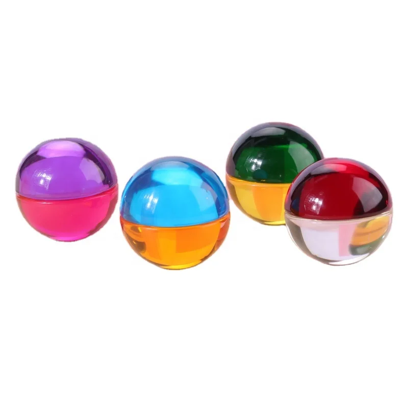 Acrylic Half Round Balls - Transparent Hemisphere Glass