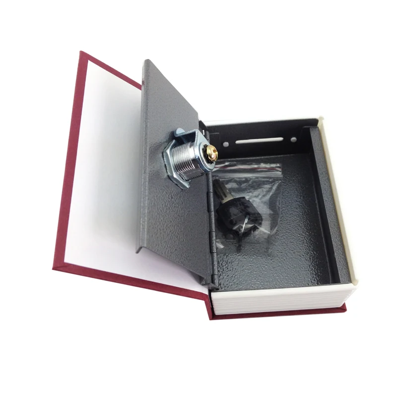 Book Safe with Combination Lock Home Dictionary Diversion Metal Safe ...