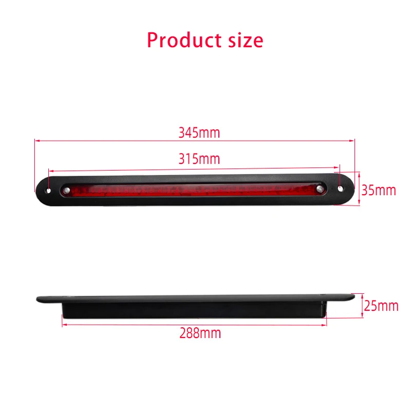 28LED High Mounted Brake Lights for Trucks - Bright & Reliable