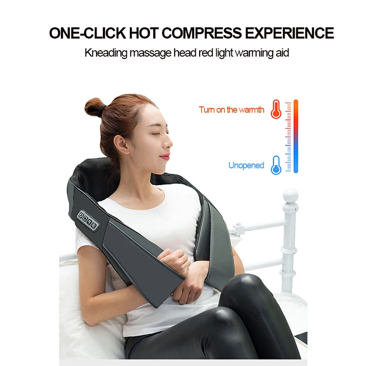 Electric Pulse Kneading Back Neck Shoulder Massage Machine - Buy Neck ...