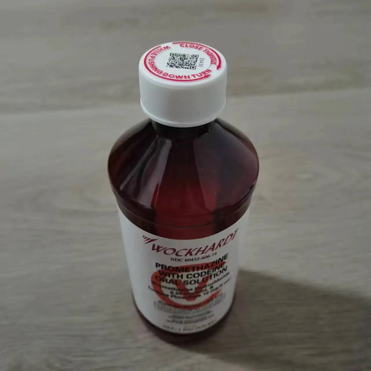 16oz 500ml 473ml Amber Cough Syrup Wockhardt Hi-Tech Actavis Bottle
