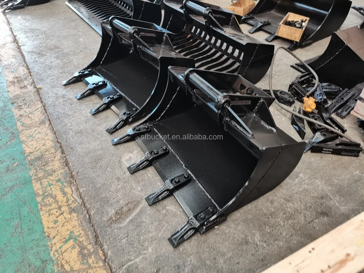 MS01 Digger Bucket with Teeth - General Ground Excavation