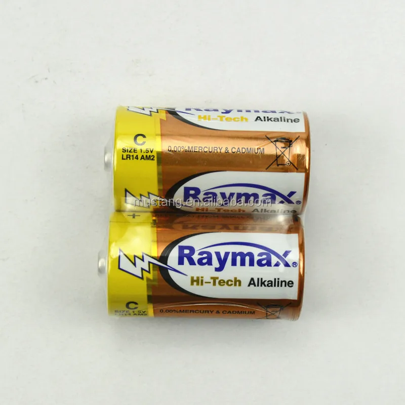 2020 Raymax Mustang LR14 Baby C Tpye 1.5V AM2 Hi-Tech Home Alkaline ...