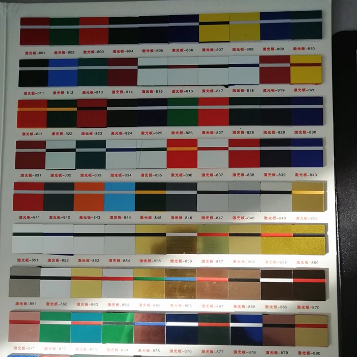 1200x600x1.3mm ABS Sheet for CO2 Laser Cutting Unmelting Gold Brushed ...