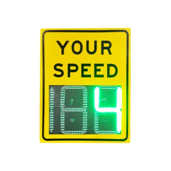Digital Flashing Slow Down Road Speed Limited Sign Dynamic Radar Speed ...