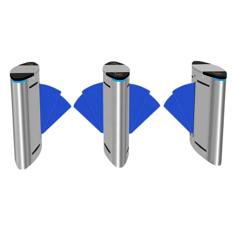 Efficient Entry Flap Gate Double Plywood Security Access Control ...