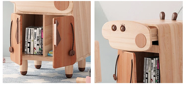 Bookcase Cartoon - Fun Kids Cabinet for Modern Bedrooms