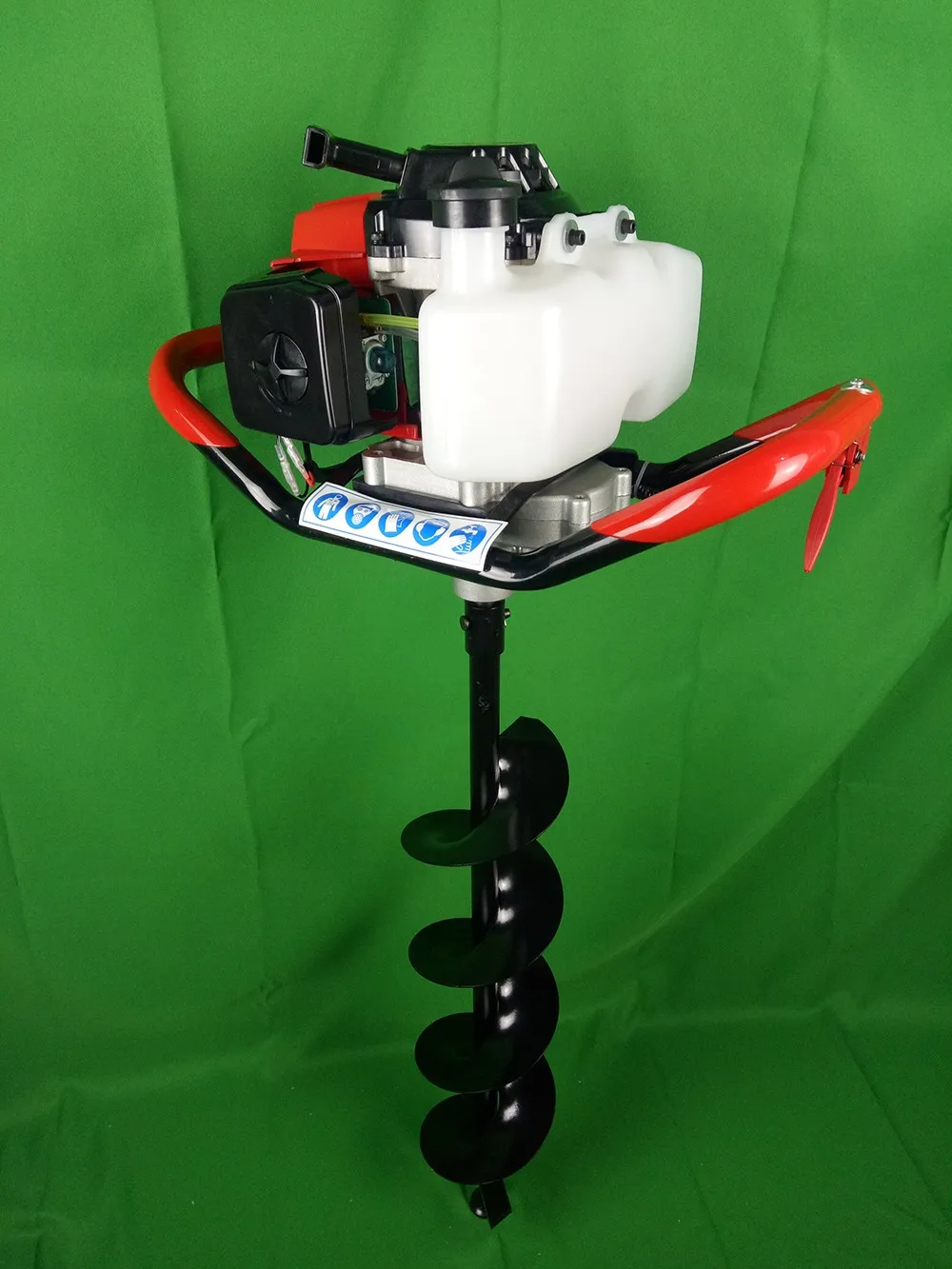 Two Stroke Portable Hand Push Earth Auger - Buy Hand Push Earth Auger ...