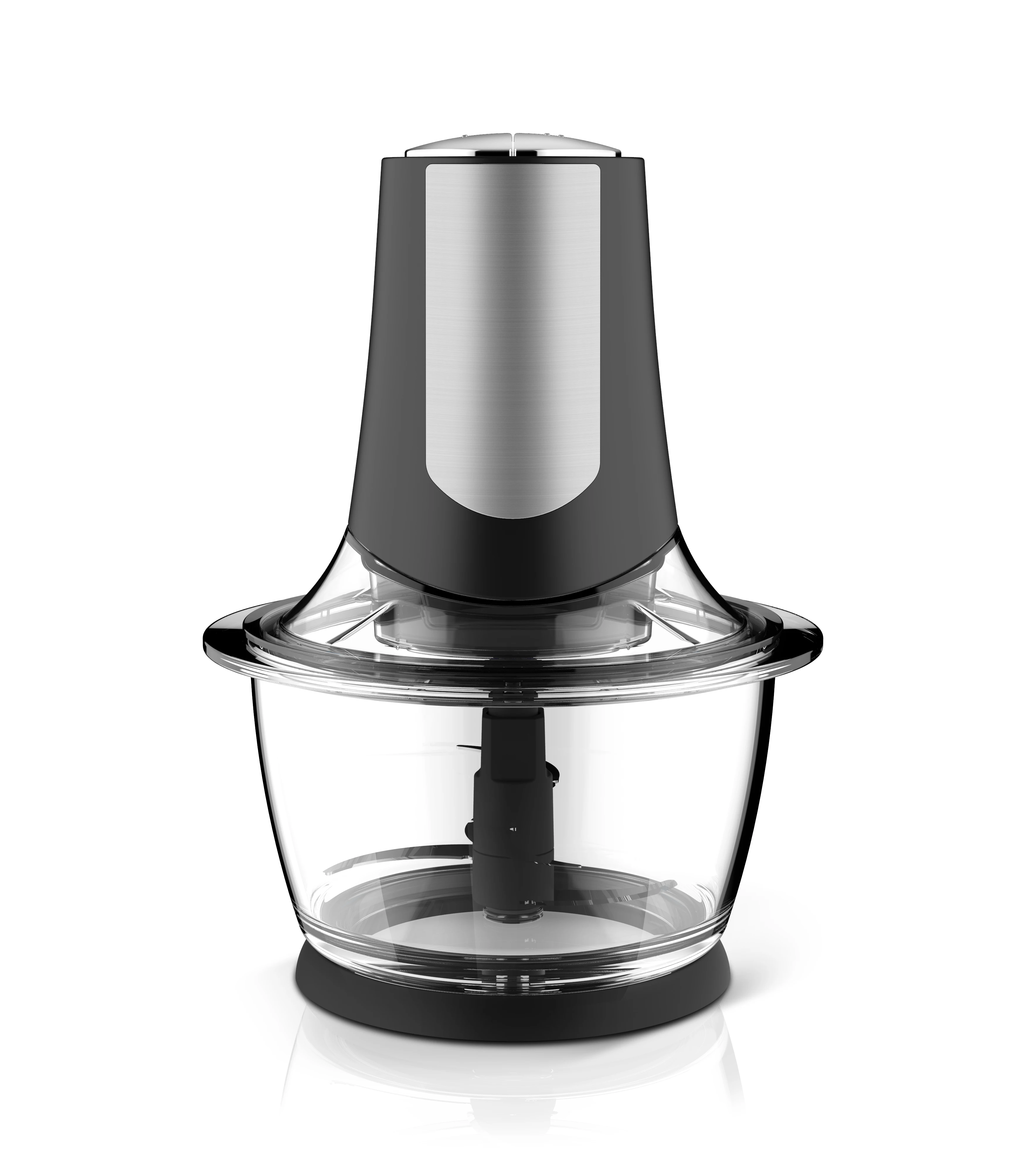 Food Processor Vegetable Chopper Stainless Steel Glass Food Chopper ...