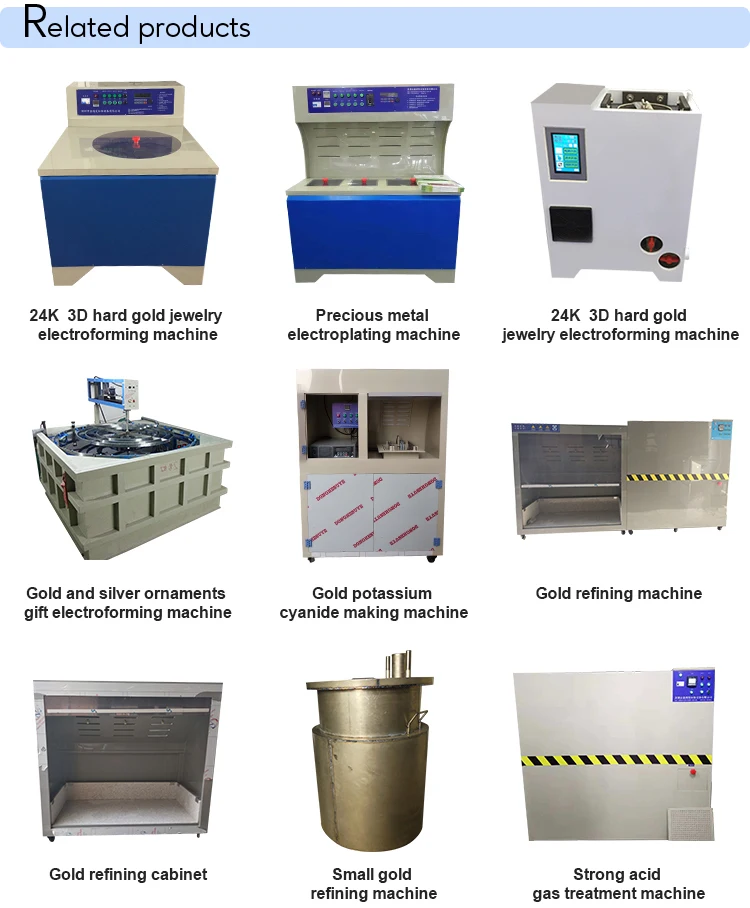 Custom Logos Jewelry Electroforming Machines - 14K to 24K