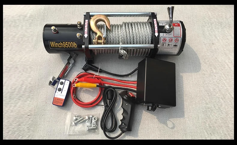 2 Ton Hoist 24v Electric Boat Winch Motor 12000 Lbs 12v 6120kg 13500lbs ...