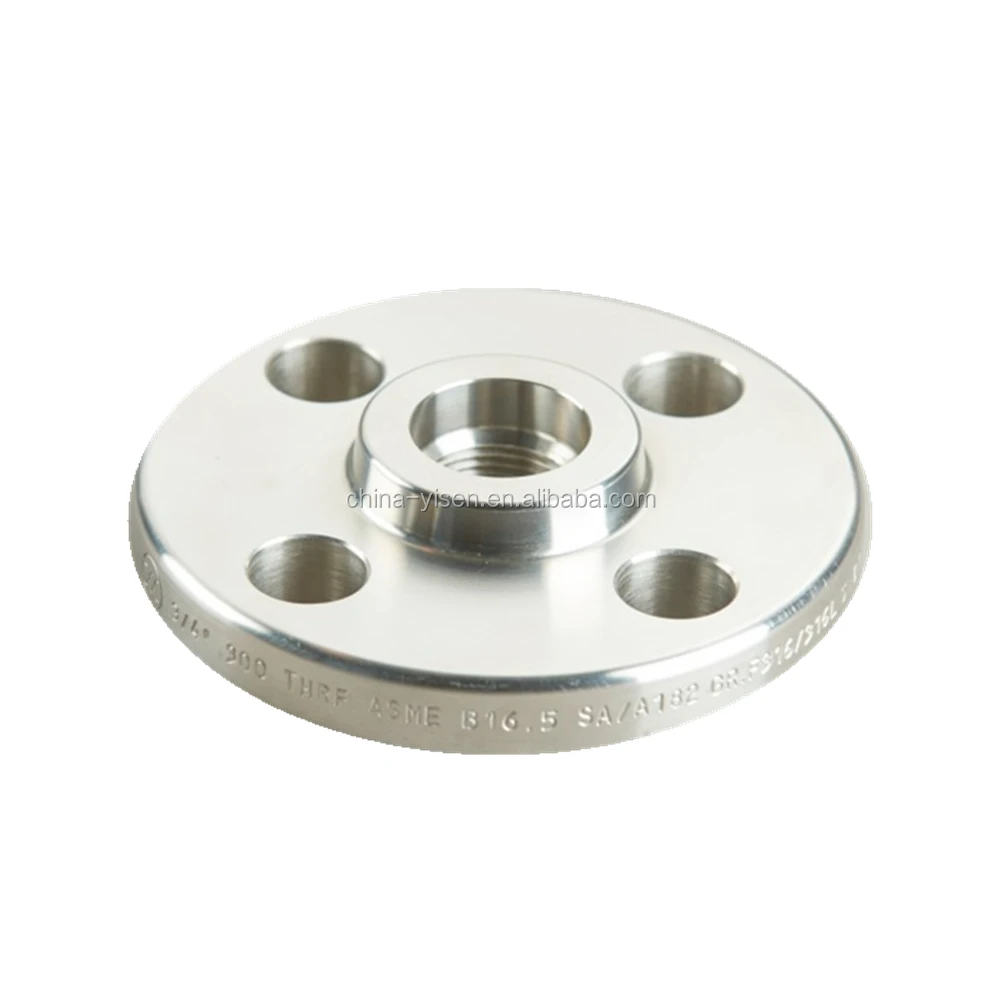 Flat Flanges DIN 24154 Laser Cutting Stainless Steel