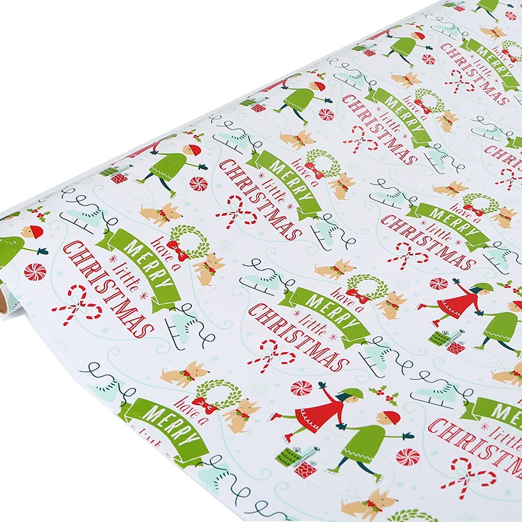 Custom Vivid Grid Wrapping Paper Coated Printing On Art Paper Use In ...