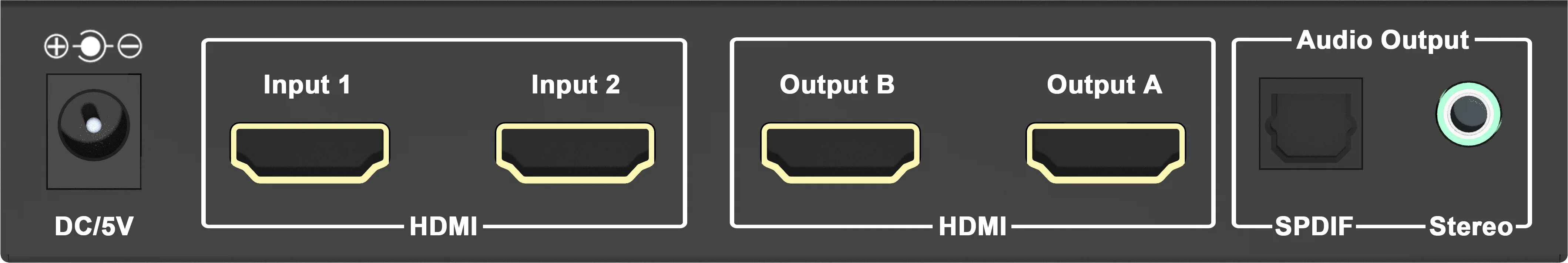 4k Hdmi Matrix 2x2 Matrix Support 3d Ultra Hd 4kx2k - Buy Hdmi 2x2,Hdmi ...