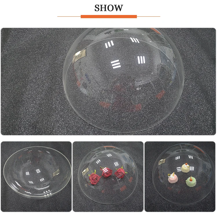 Custom Plexiglass Display - Acrylic Hemisphere Half Dome