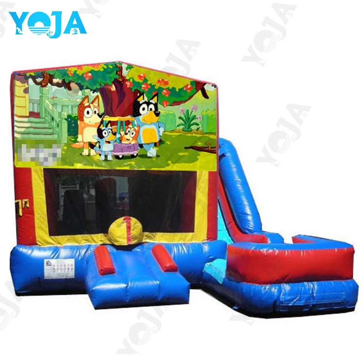 Commercial Bluey Bounce House - Inflatable Jumping Castle