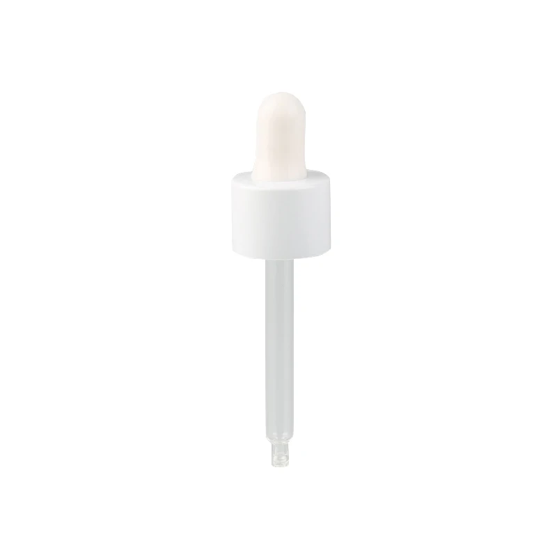 18/410 24/410 Plastic White Dropper With Glass Pipette - Buy Plastic Dropper With Glass Pipette ...