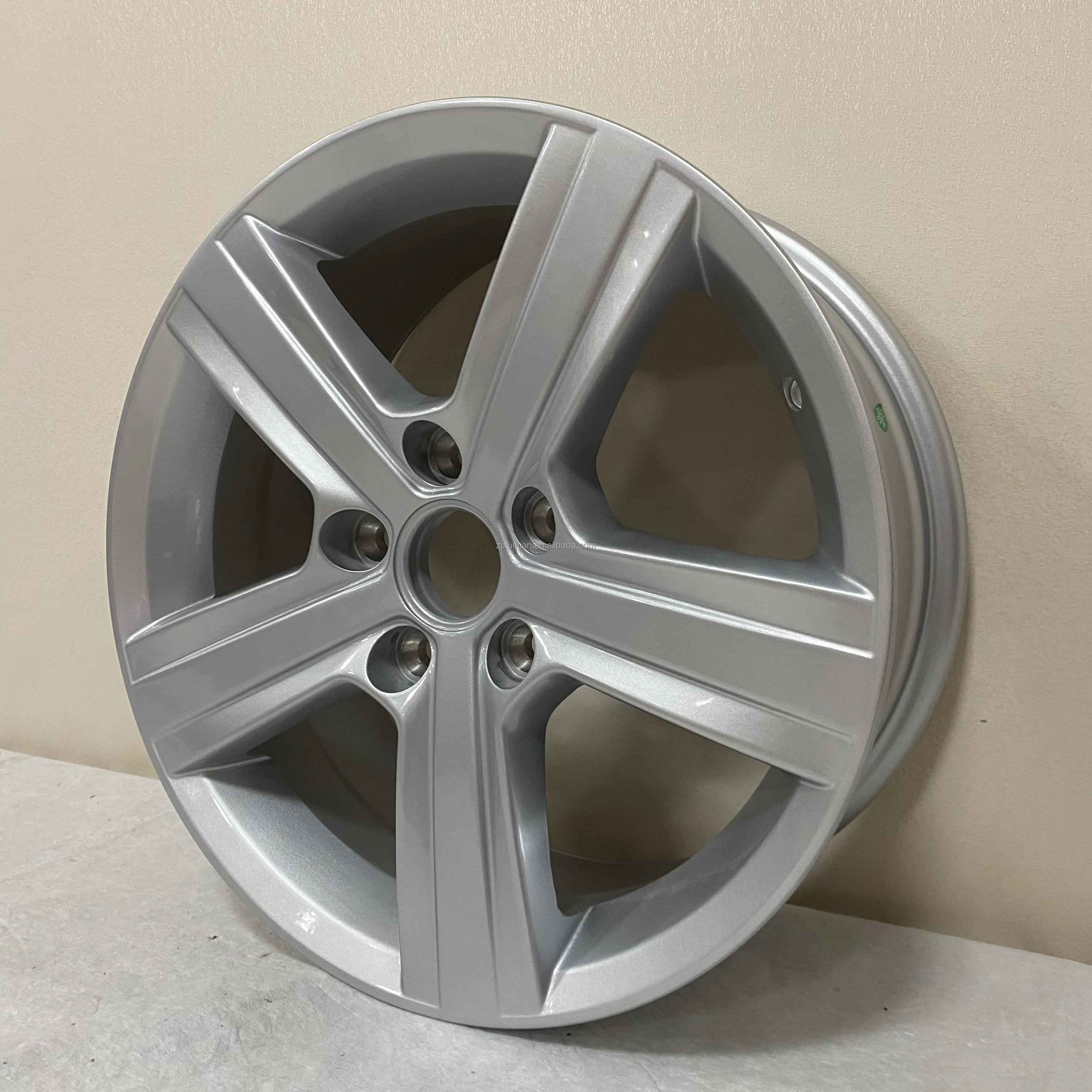 16*6.5 Inch Pcd 5*112 Et 46 Cb 57.1 Silver Painting Cast Aluminum Alloy ...