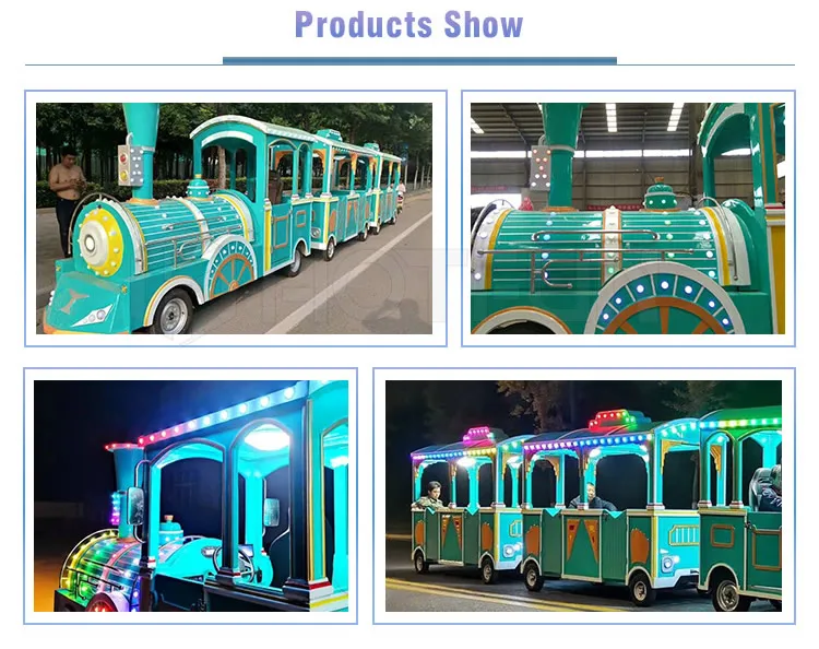 Manege train forain pour les petits trains de parc d'attractions à ...