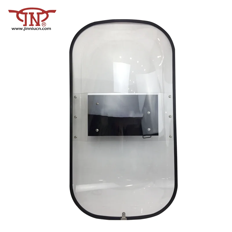 High Strength Pc Material Rectangle Polycarbonate Riot Shield - Buy Pc ...