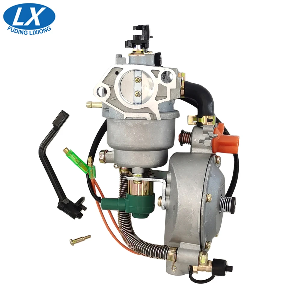 188F 190F GX390 GX420 Muanual Choke LPG CNG Gas Dual Fuel Carburetor 5 ...