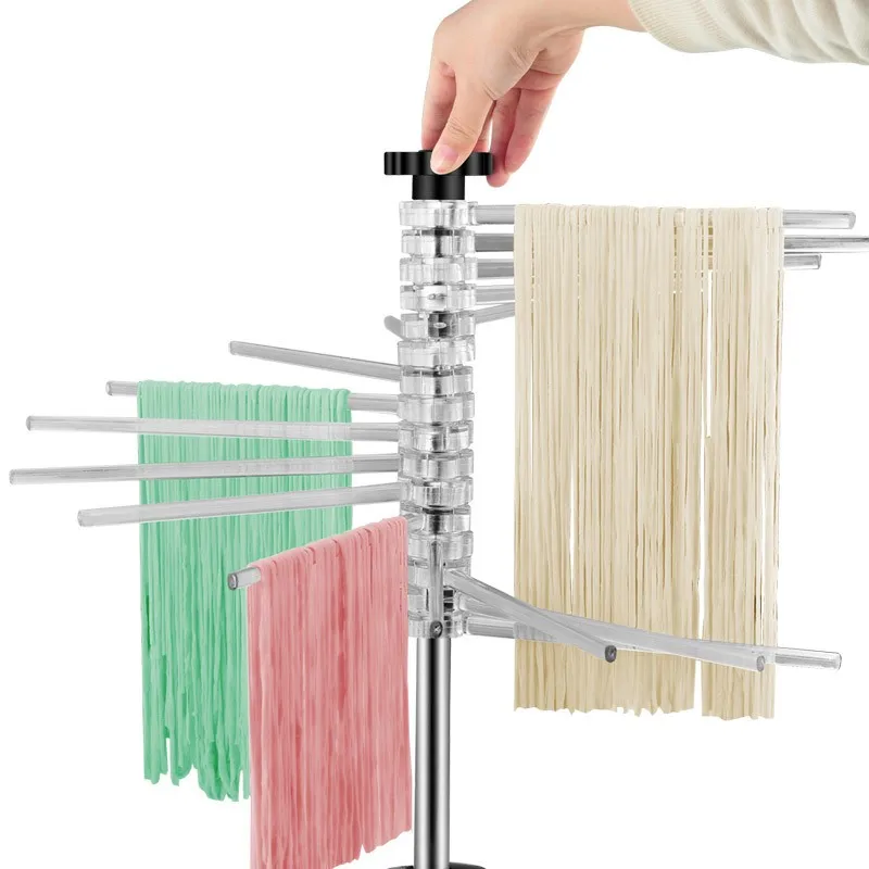 Manual Rotating Folding Noodle Rack - Durable & Versatile