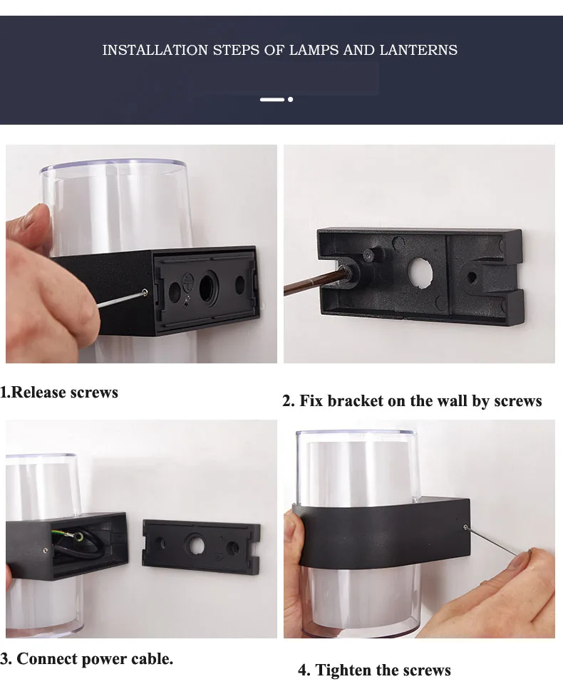 Outdoor Waterproof Compound Led Wall Light 10watts - Buy Compound Led ...