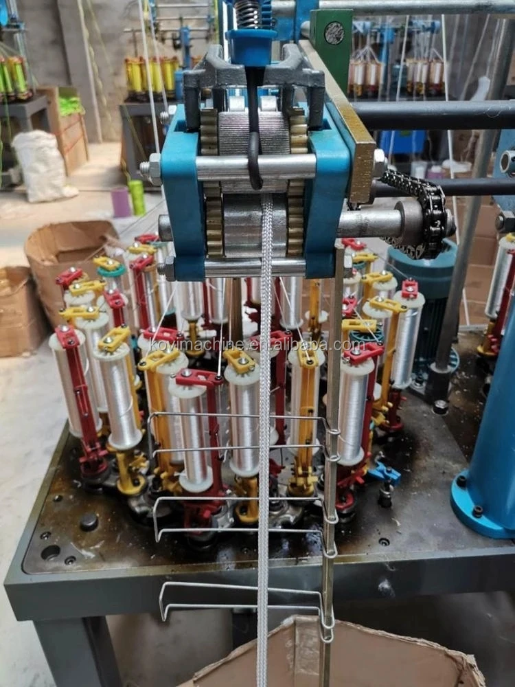 Computerized Paracord Lace Braiding Machine 32 Spindles Wool Knitting ...