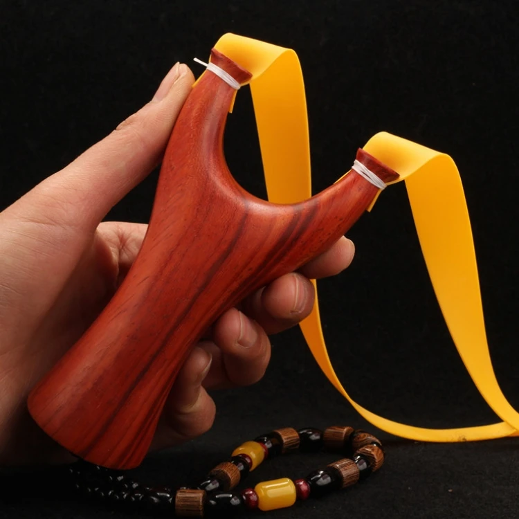 Powerful Flying Tiger Flat Leather Catapult Slingshot Outdoor Hunting ...