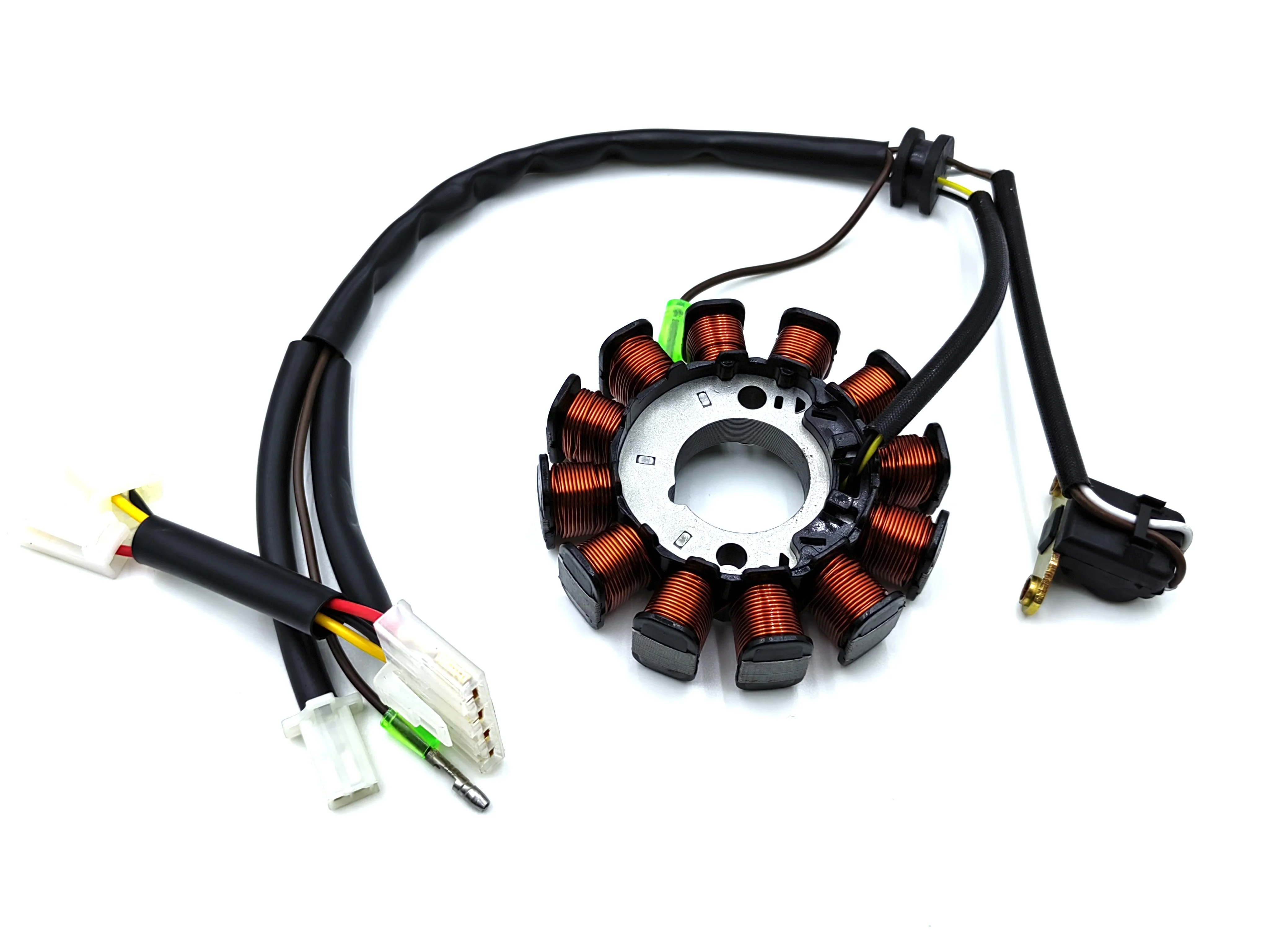 Motorcycle Magneto Stator Coil For Tvs Hlx125 - Buy Motorcycle Magneto ...