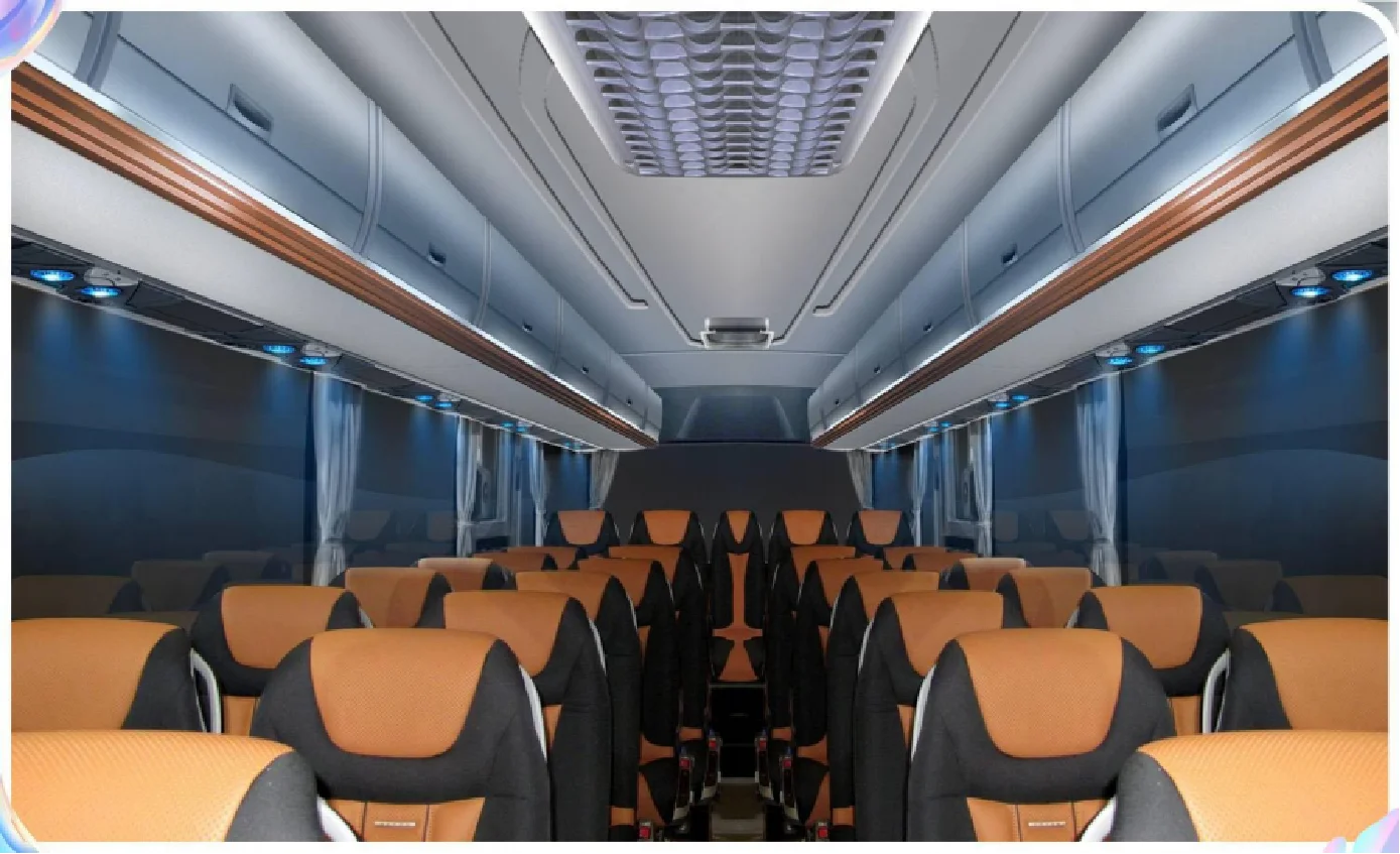 Bus Air Duct & Luggage Rack with Custom Reading Light - Suitable for ...