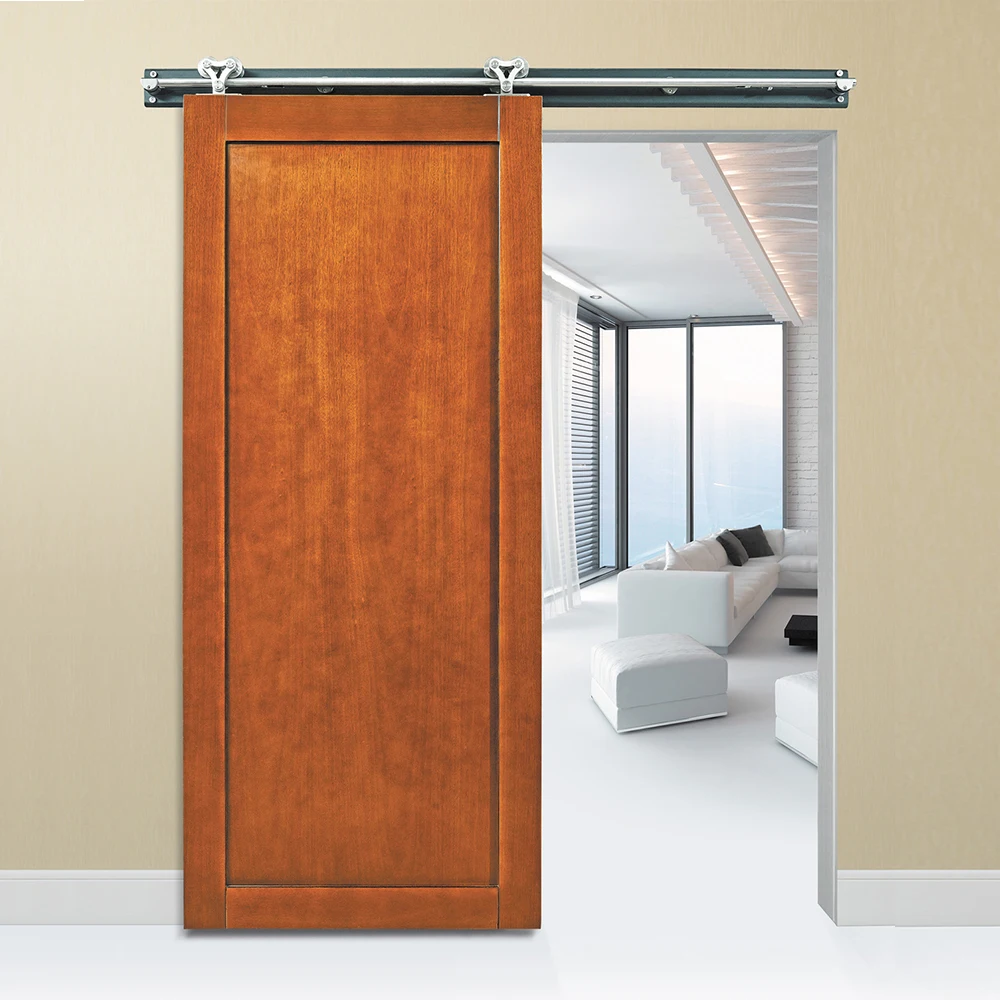Modern Design Wood Interior Sliding Barn Doors System - Buy Barn Door ...