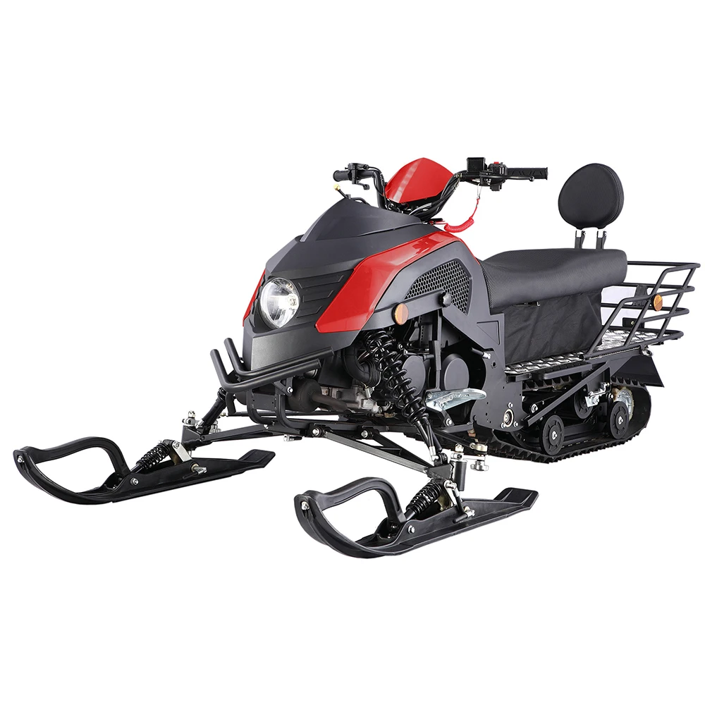 Powerful Adults Snowmobiles Chinese Snow Moto 200cc Snowmobile ...