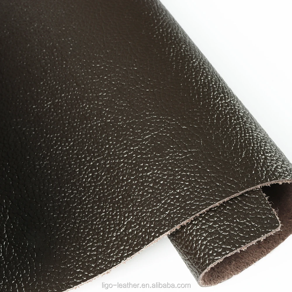 Genuine Corrected Grain Leather With Pigment,0.9~1.1mm,Classic Small ...