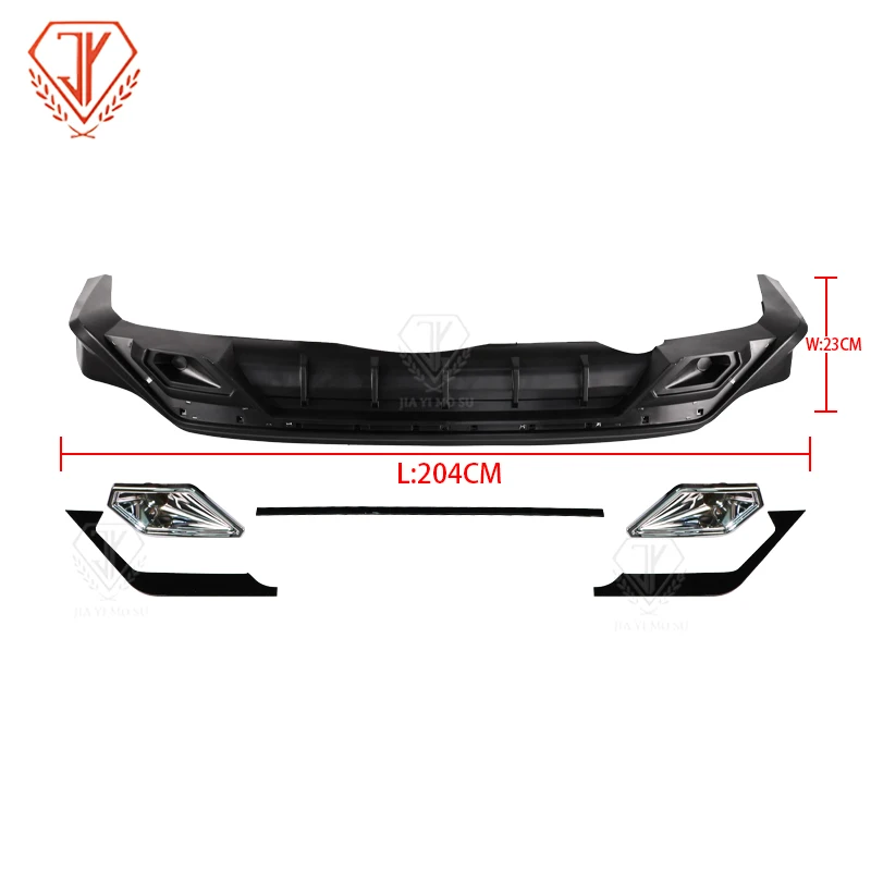 JY Factory Rear Bumper for Toyota Fortuner Rear Bumper Kit 2016+ Ramand ...