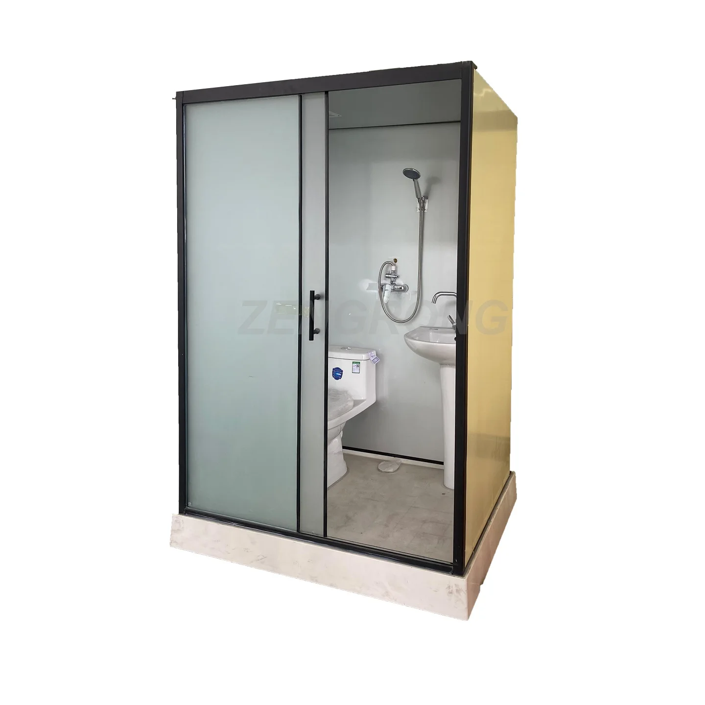 Integrated Modular Bathroom Pod - Complete Prefab Shower Room