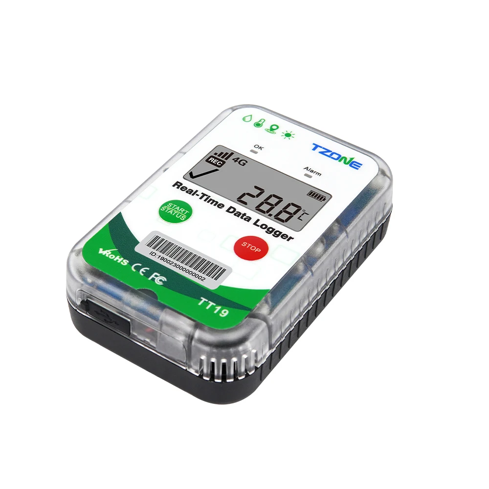 4g Real Time Gps Location Function Temperature Humidity Data Logger - Buy Real Time Data Logger ...