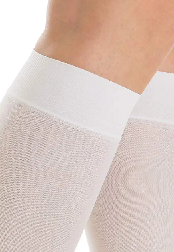 18mmhg Anti Embolism Stockings Knee High Large White For Women - Buy ...