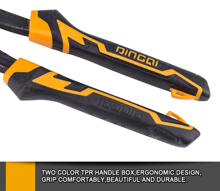 Dingqi 10inch Hand Tools D4 Type Carbon Steel Water Pump Slip Groove ...