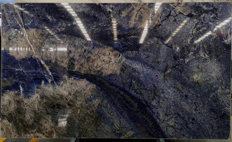 Luxury Blue Granite Slabs - Azul Bahia Countertop Price