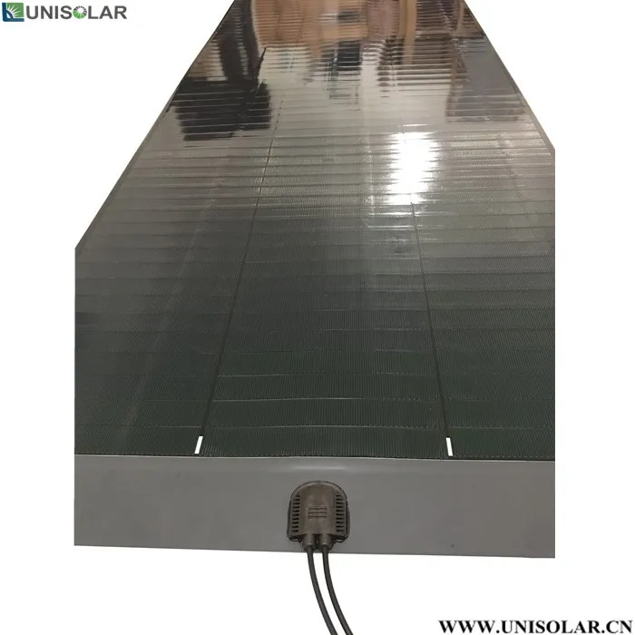 Unisolar 210w 1710mm*973mm Cigs Flexible Pv Laminate With Back Adhesive ...