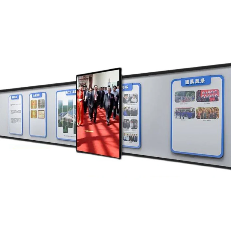Interactive Sliding Screen - Intelligent Touch LCD Display