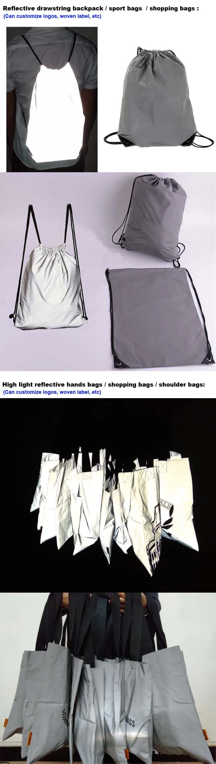 Hot Sale Girls School Cute Lighting Reflective Rainbow Backpack Travel ...