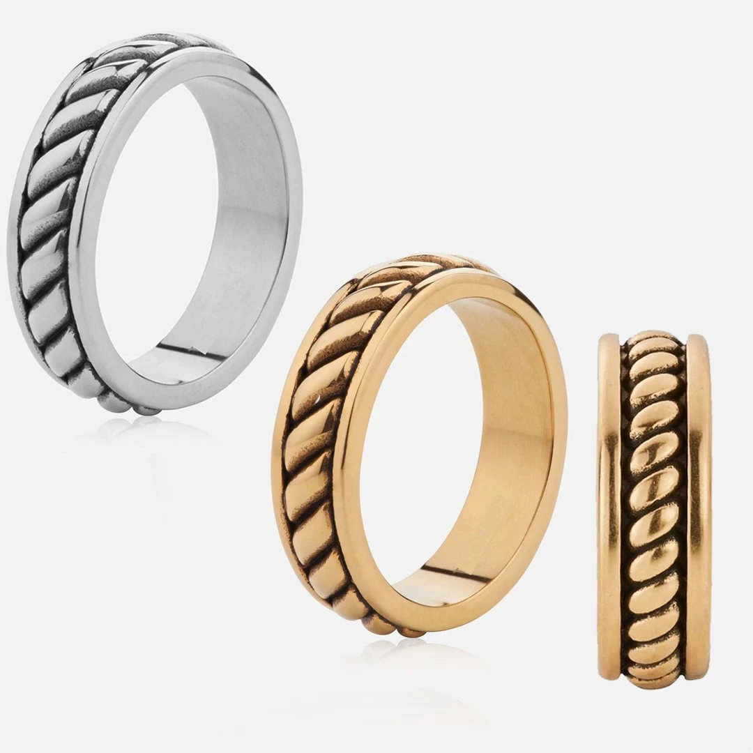 Vintage Jesus Signet Ring - Punk High Polished Catholic Jewelry