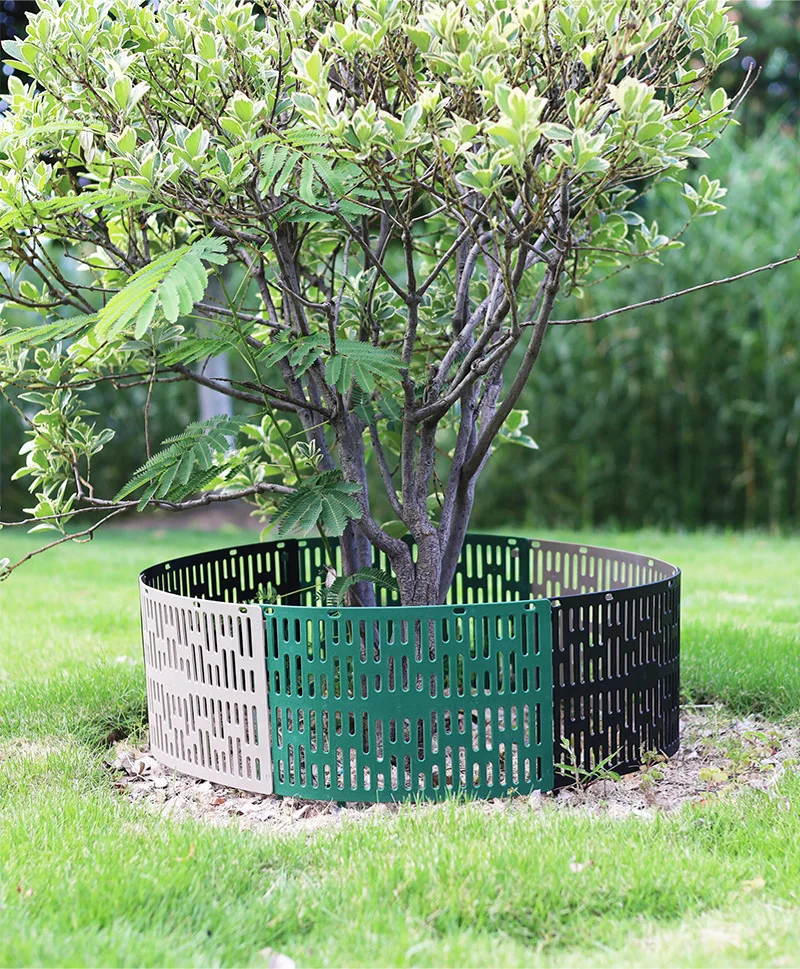 6 Pack Plastic Tree Trunk Protector - Resizable Sapling Guards