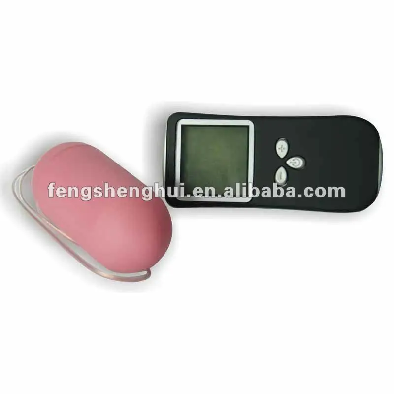 LCD Remote Control Vibrating Sex Toy for Women - Love Eggs