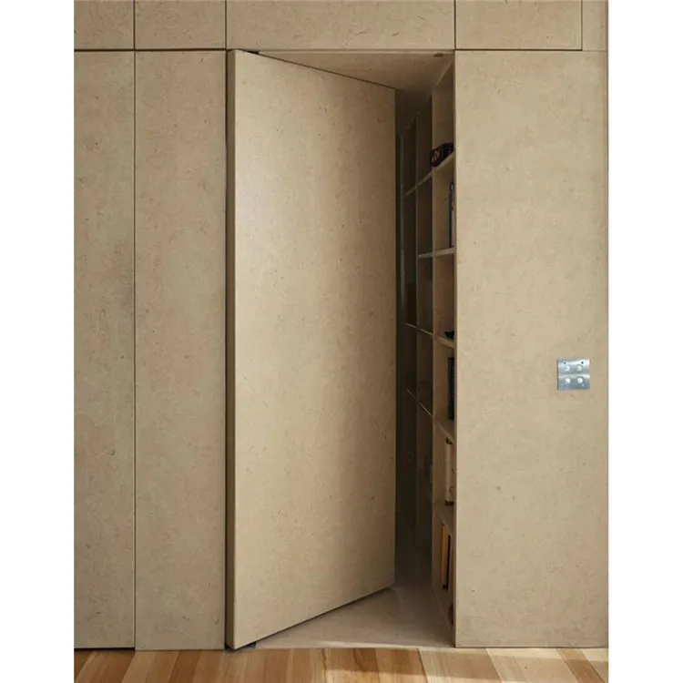 Custom-made Kent Style Invisible Frame Door For Villa Solid Wood ...